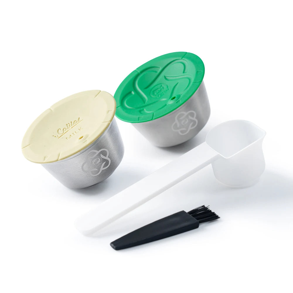 Capsule Rechargeable Dolce Gusto en Acier Inoxydable