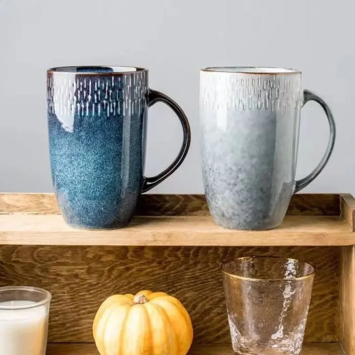 Grande Tasse Design et Élégante en Céramique