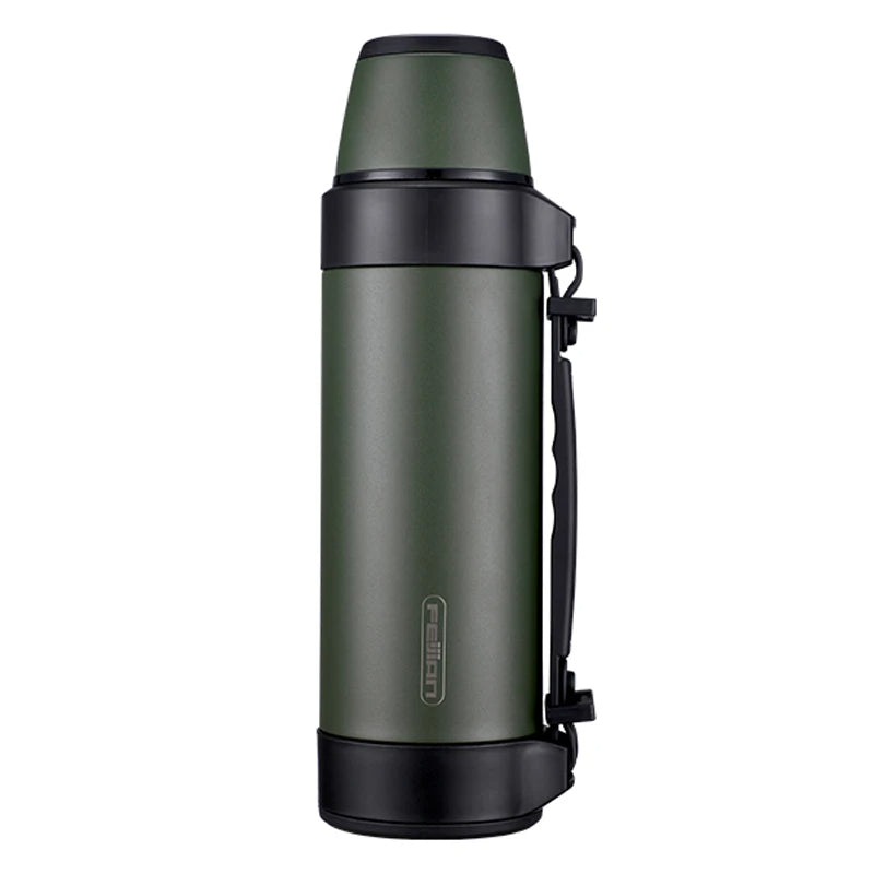 Thermos Café Grande Capacité en Acier Inoxydable – Cafetiere & Tradition